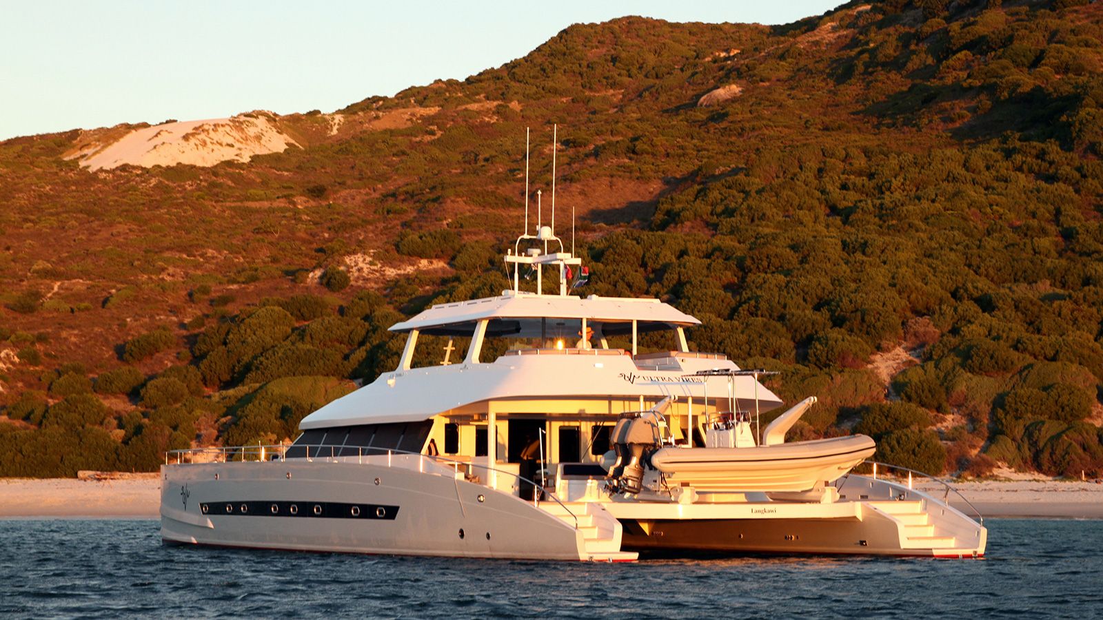 Open Ocean 800 catamaran superyacht Ultra Vires launched